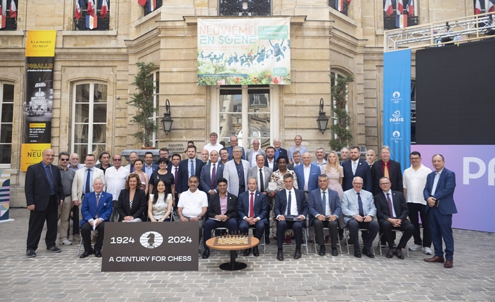 From Paris and the world with chess: FIDE celebrates 100 years since ...